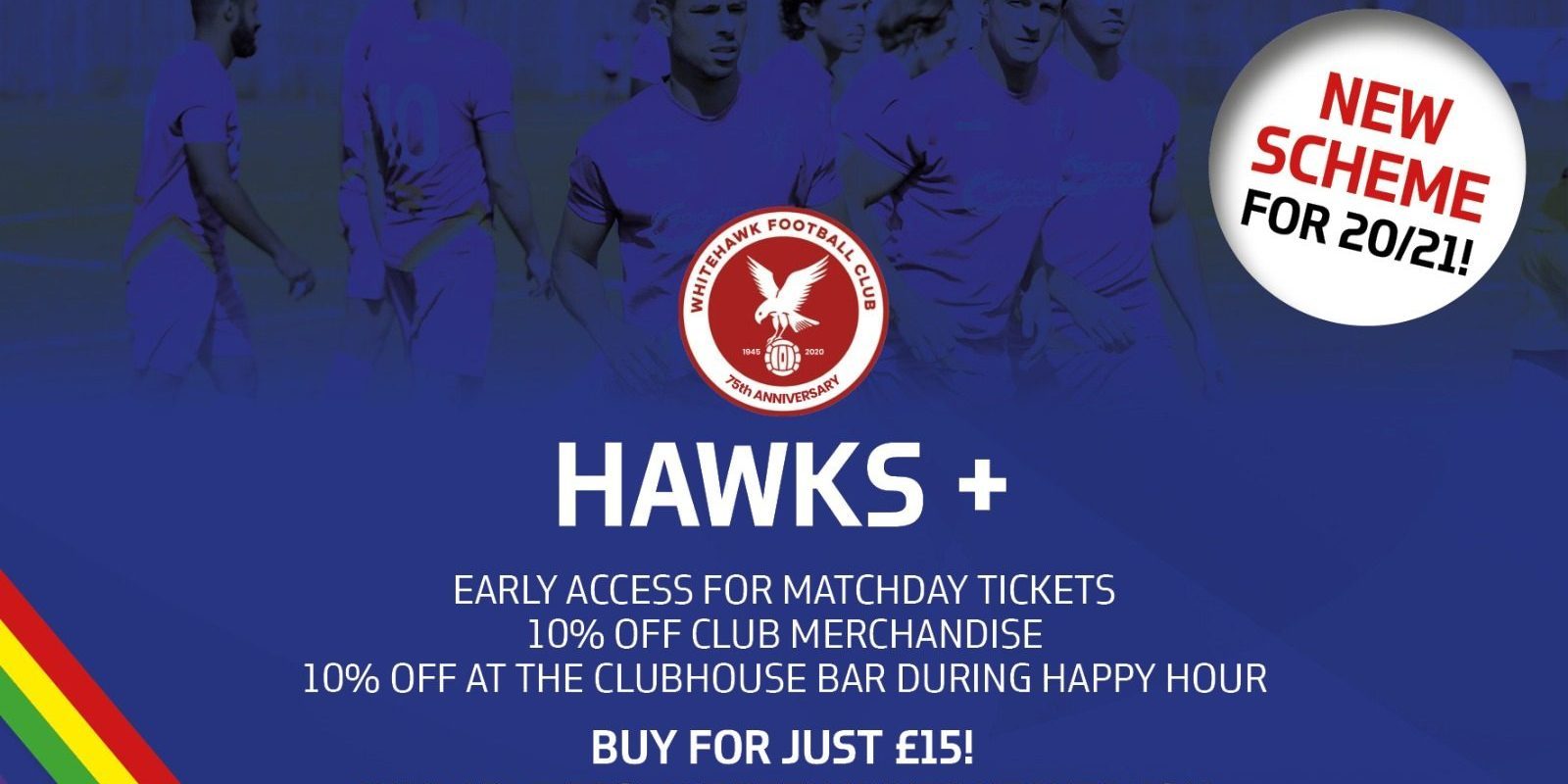 Hawks+ Ticketing & Discount Scheme - Whitehawk FC