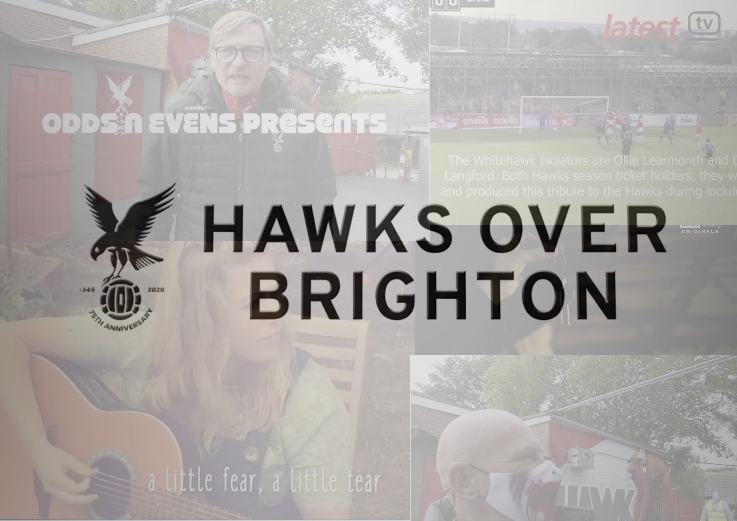 Whitehawk FC launch,'Hawks Over Brighton' TV Series - Whitehawk FC