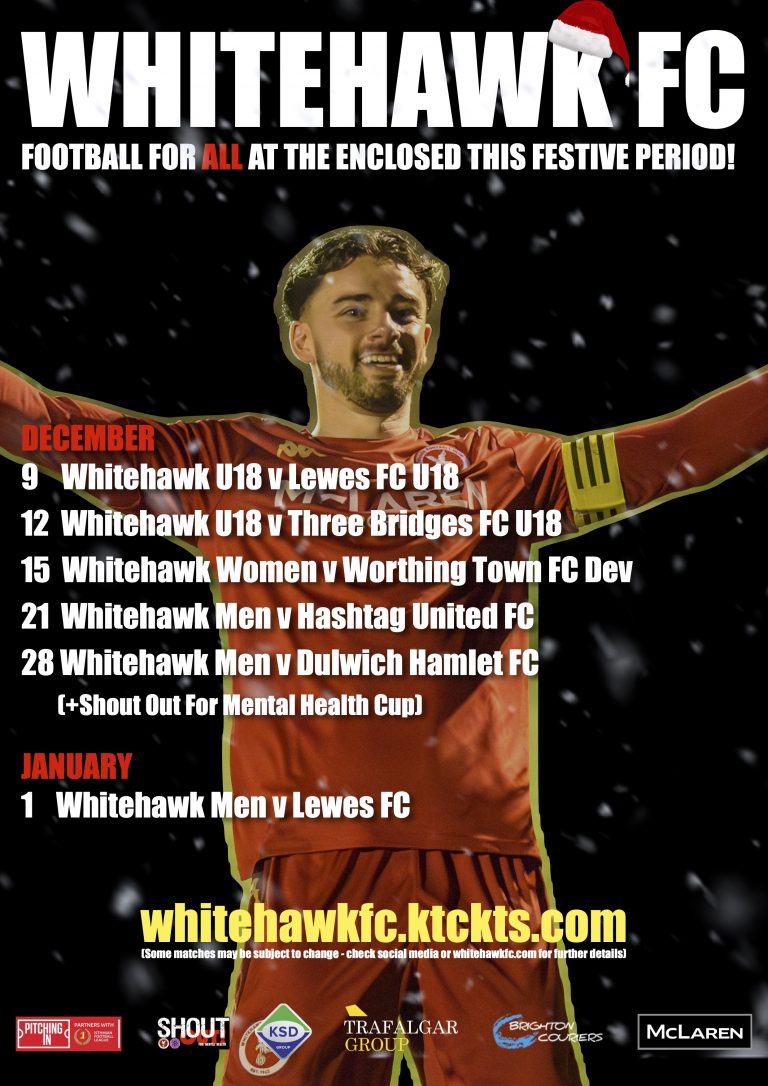 A Festive Feast of Football At the Enclosed! - Whitehawk FC